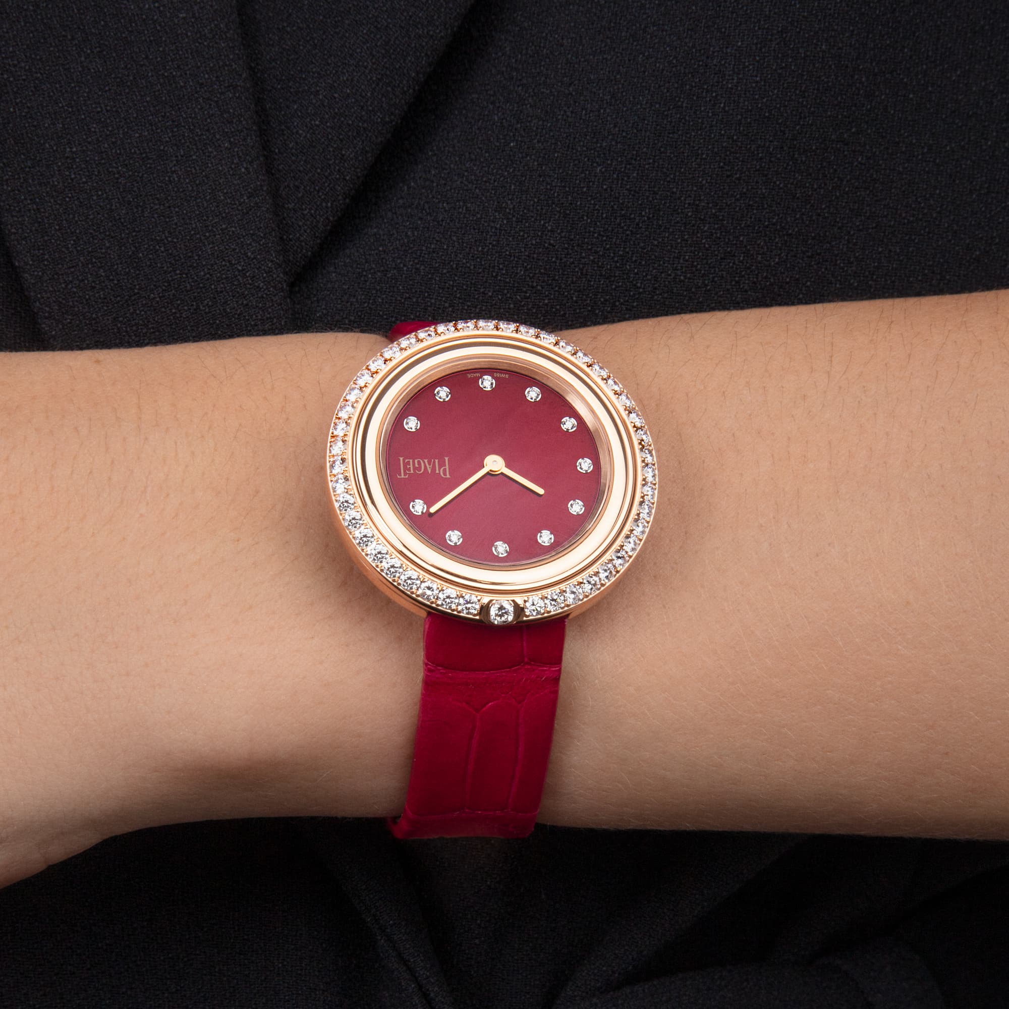 Rose gold Diamond Watch - Piaget Luxury Watch G0A44086