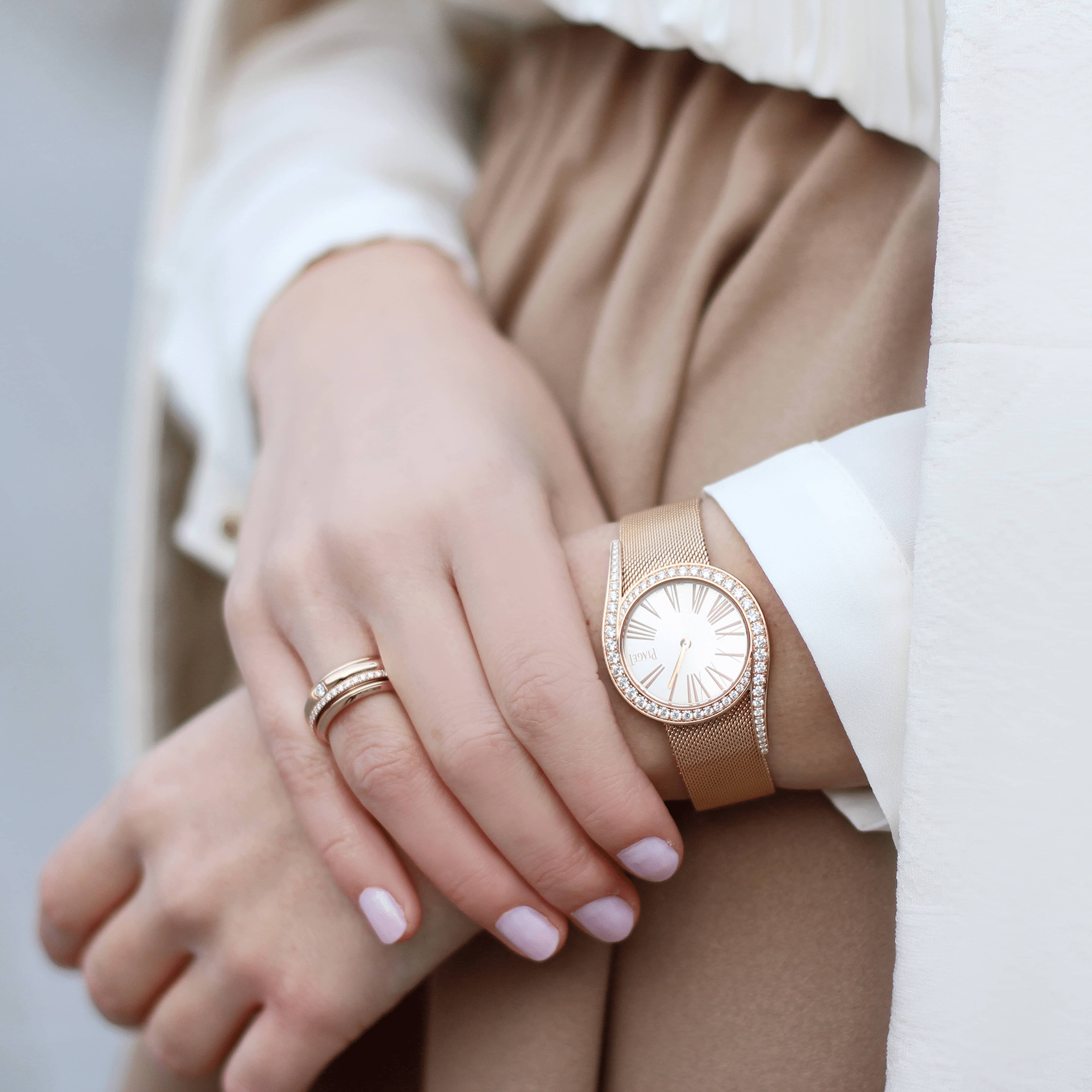 Diamond Rose Gold Watch - Piaget Women’s Luxury Watch G0A41213