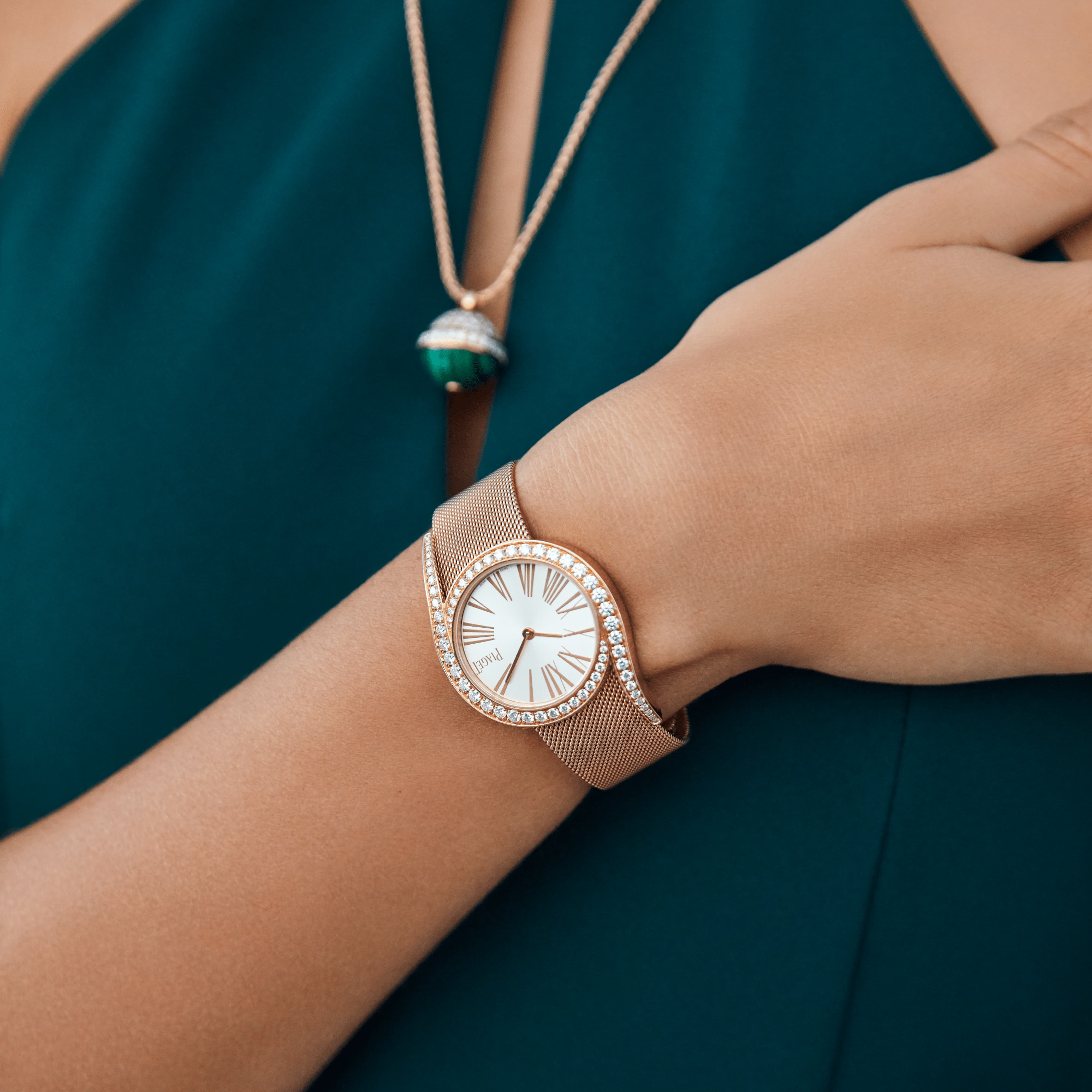 Diamond Rose Gold Watch - Piaget Women’s Luxury Watch G0A41213