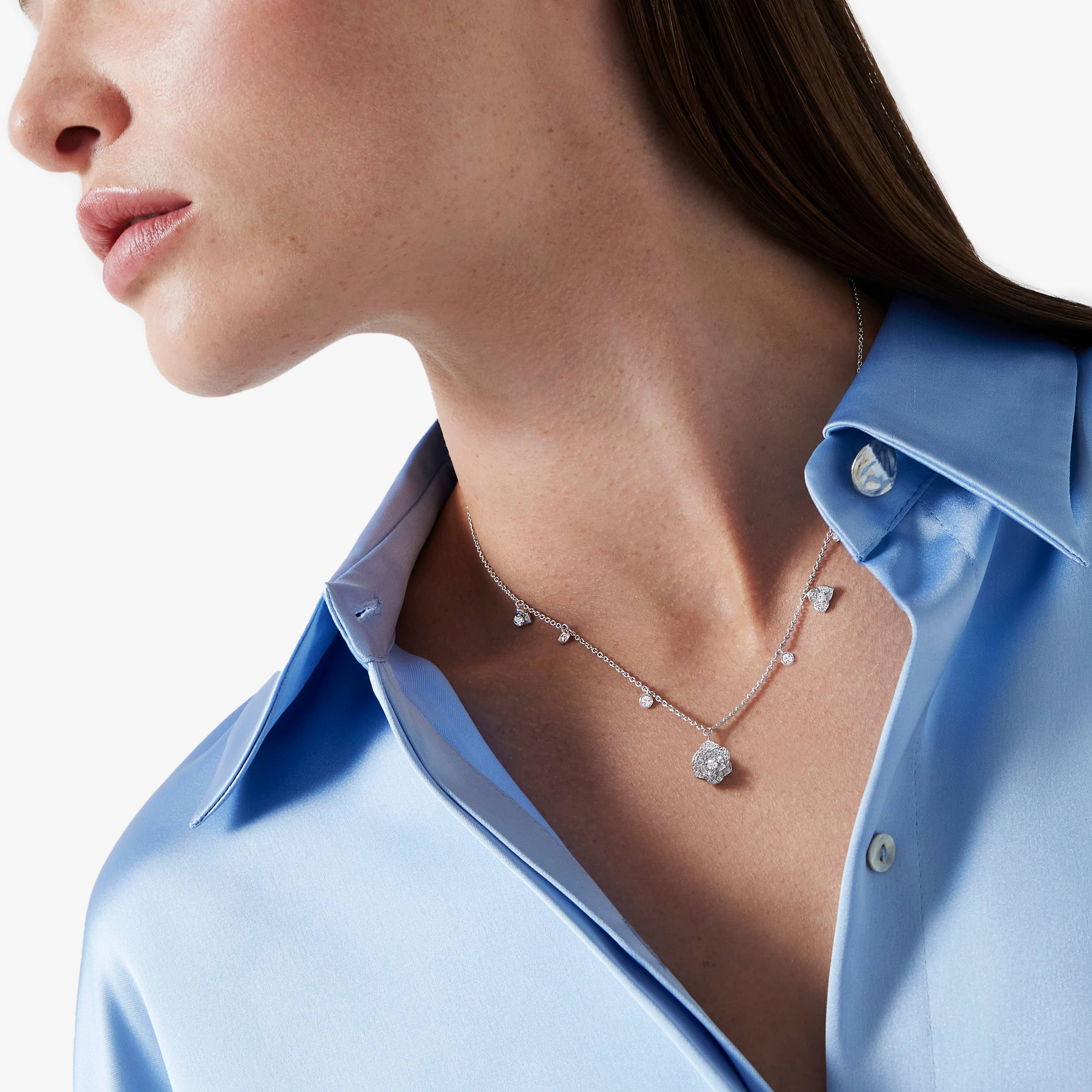 White Gold Diamond Necklace - Piaget Luxury Jewellery G37UB500