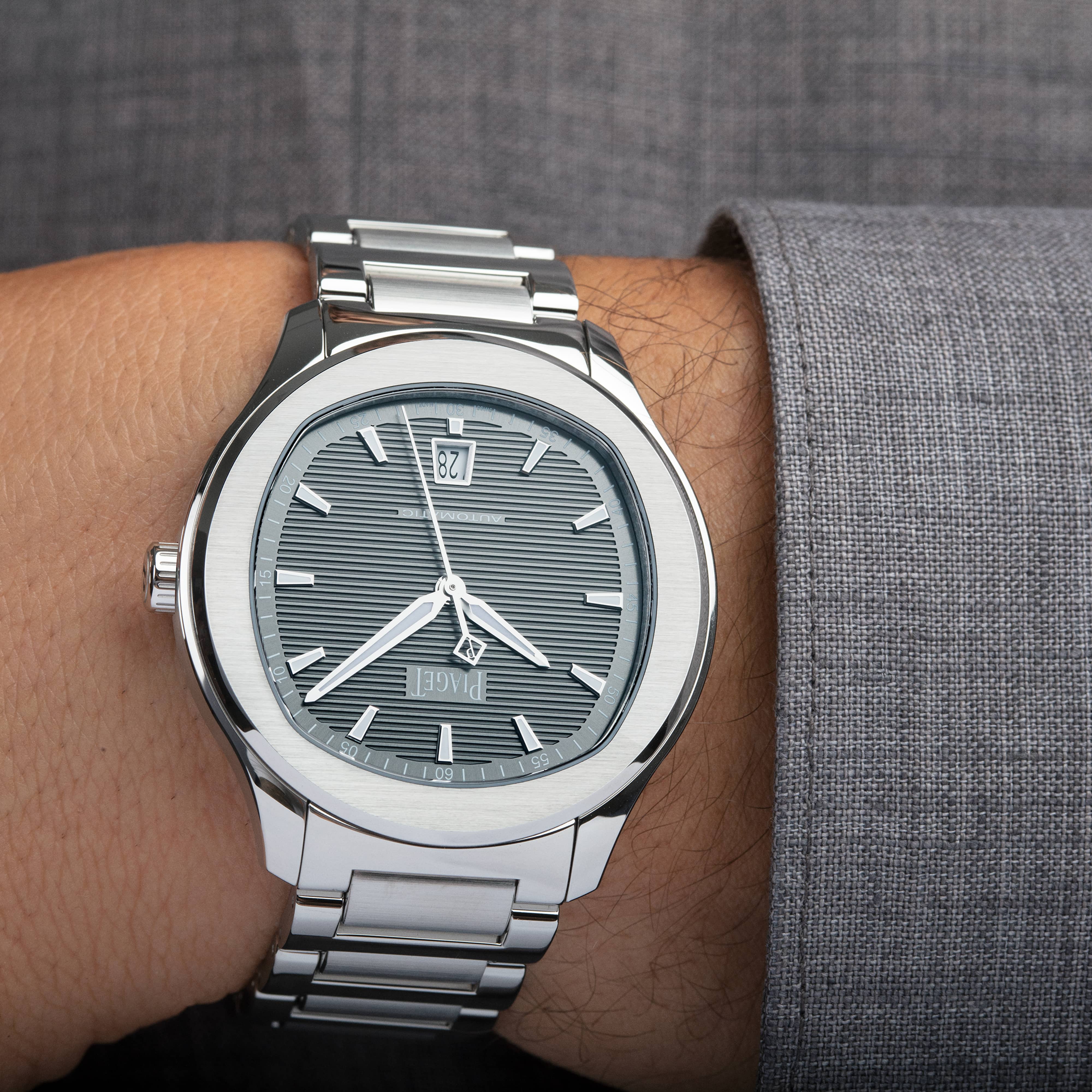 Montre Automatique Acier - Montre de Luxe Homme Piaget G0A41003