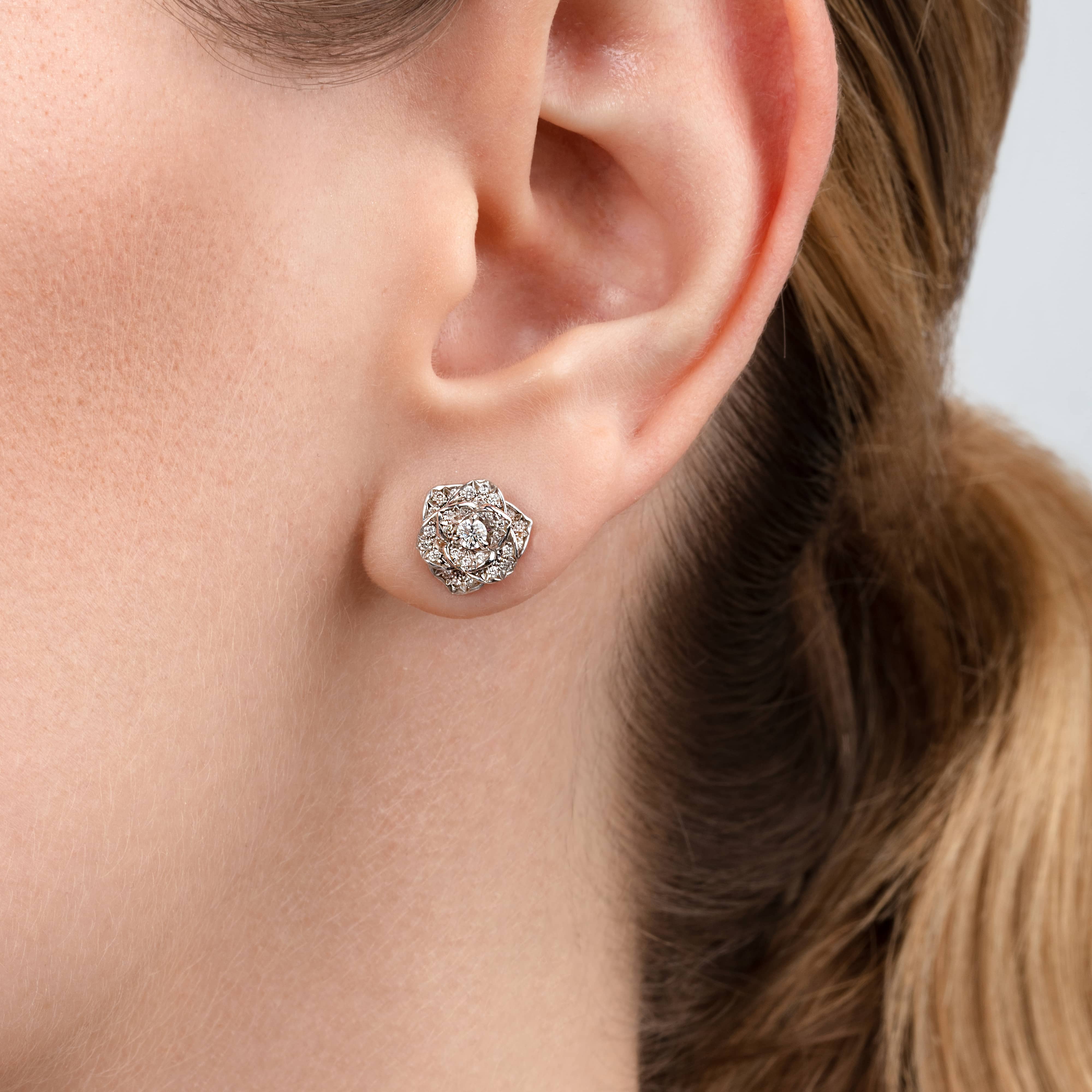 White gold Diamond Earrings - Piaget Luxury Jewellery G38U0048