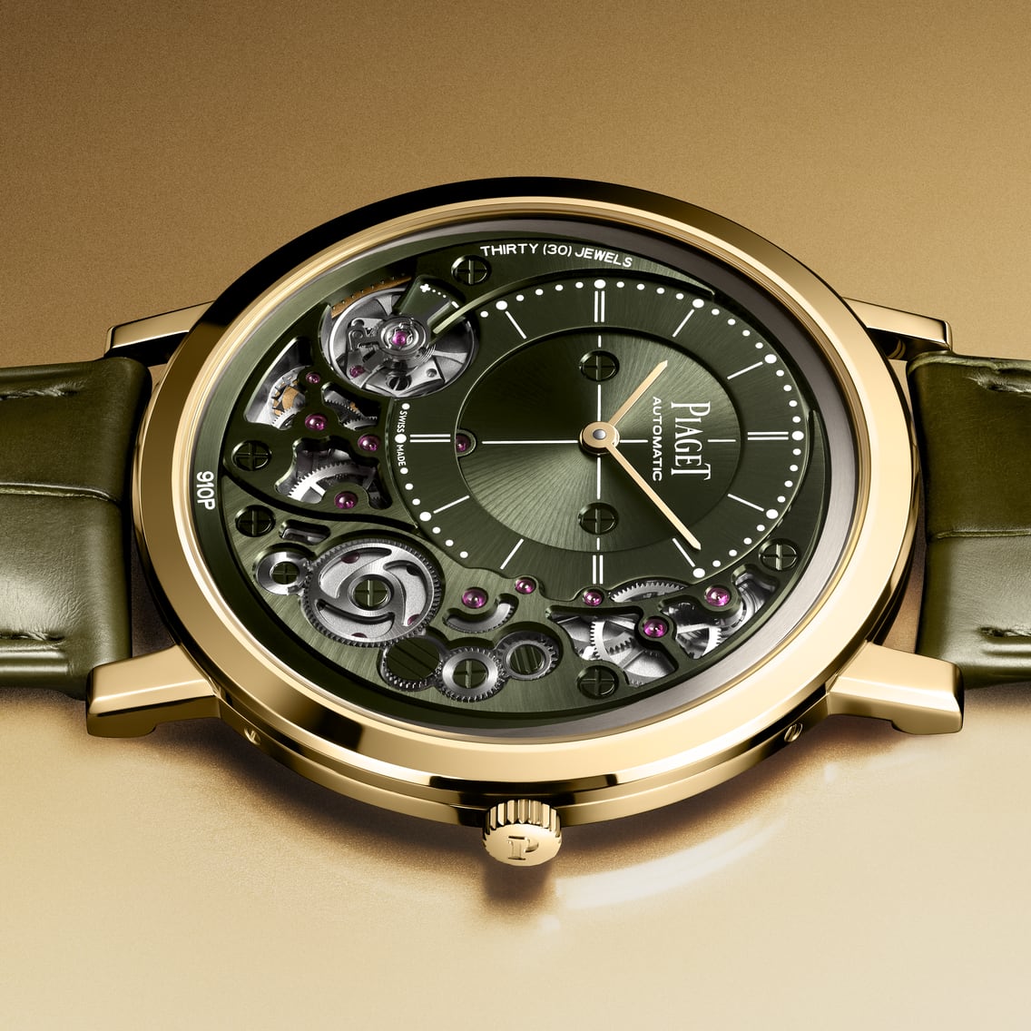 Piaget White Gold Diamond Ultra-Thin Mechanical Watch G0A37047