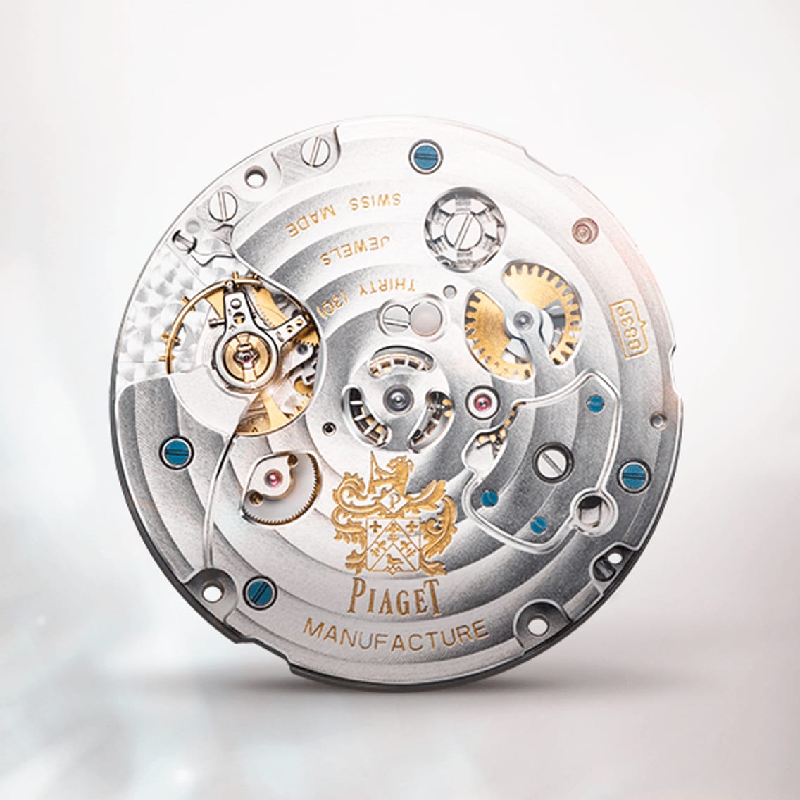 Ultra-thin Chronograph 883P Movement - Piaget Luxury Watch