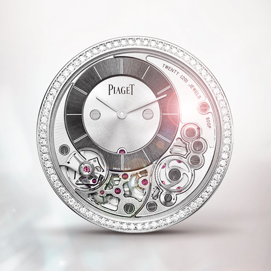 900P Grey Ultra-thin Mechanical Movement - Piaget Luxury Watches