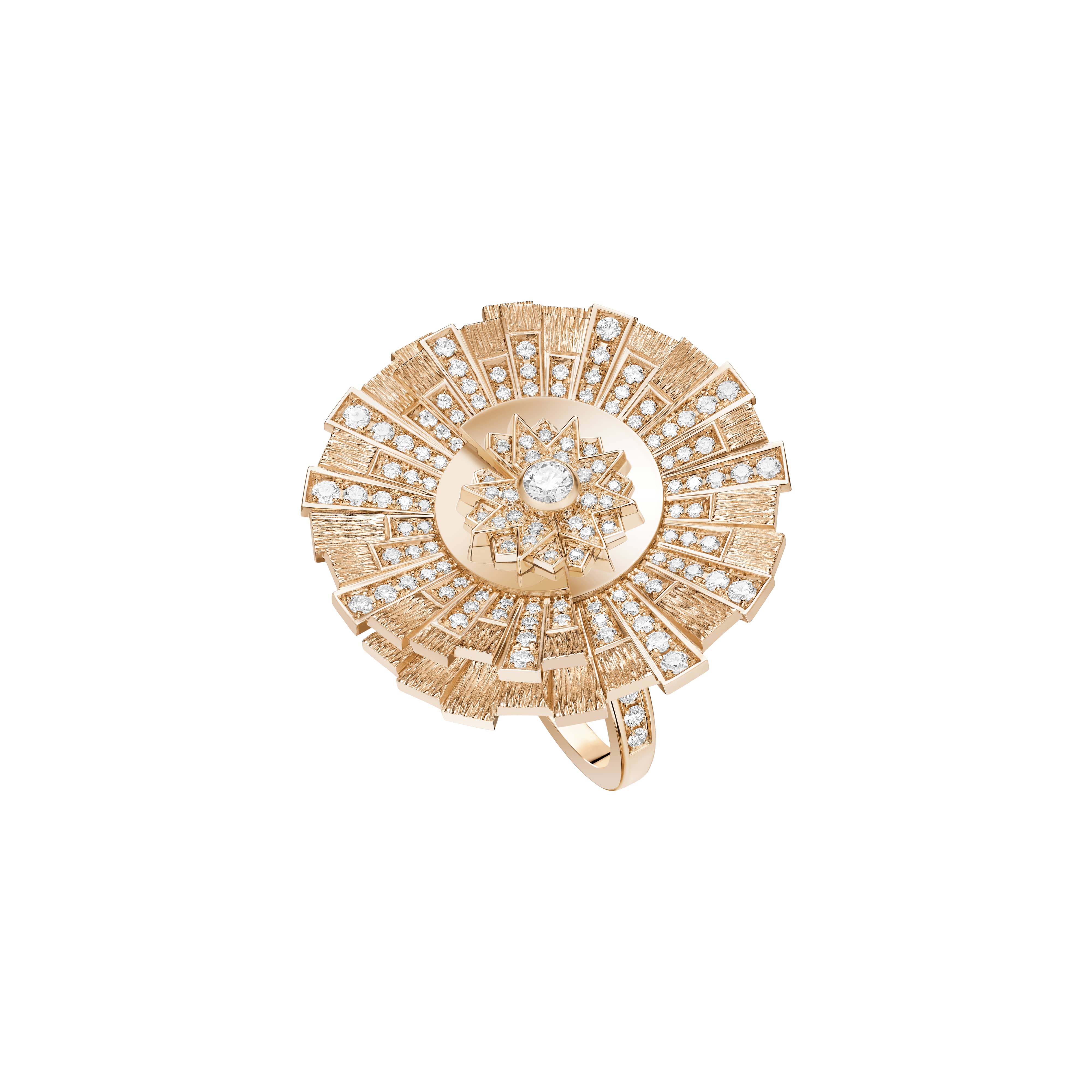 Rose Gold Diamond Ring - Piaget Luxury Jewelry G34R1300