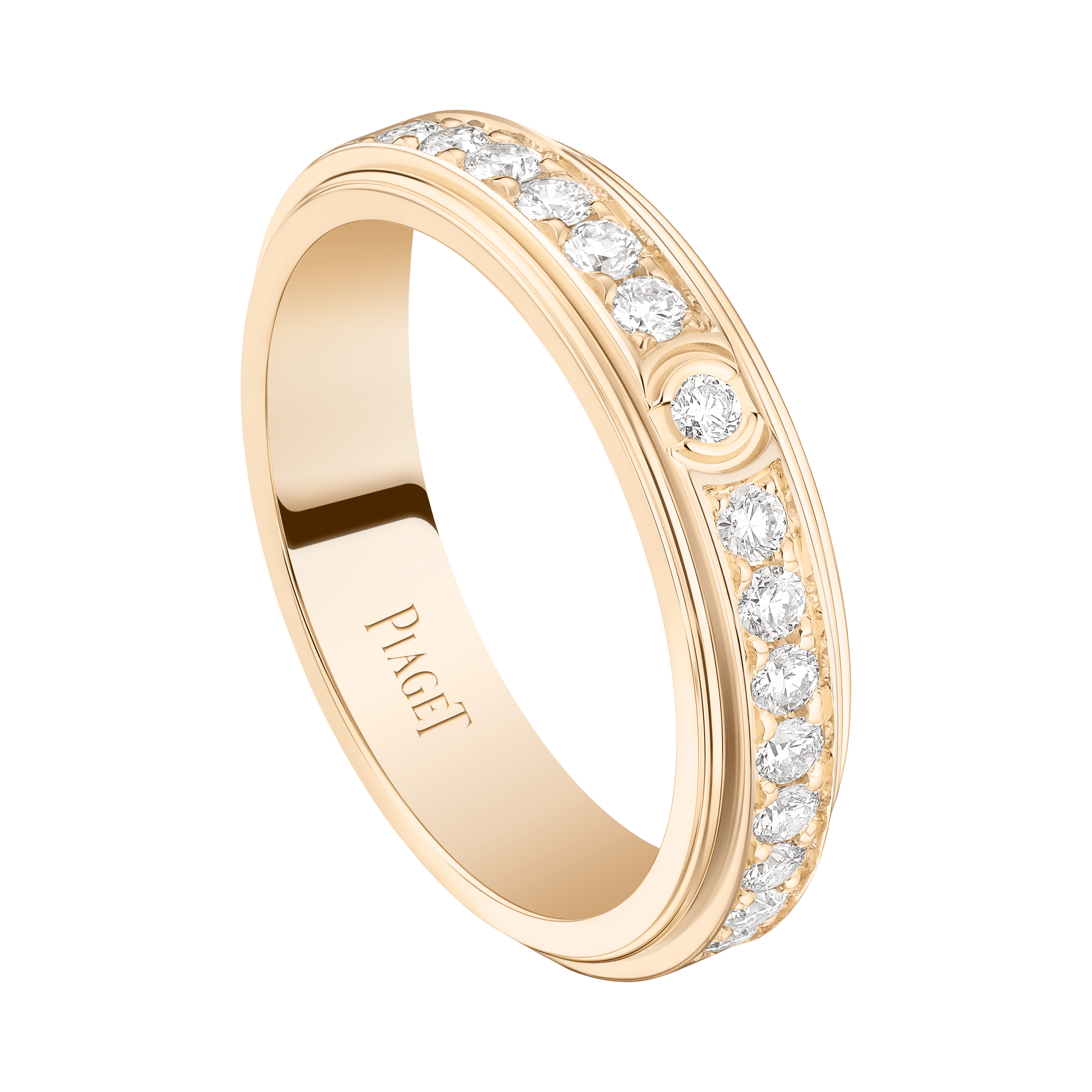 Piaget Rose Gold Diamond Ring G34P4N00
