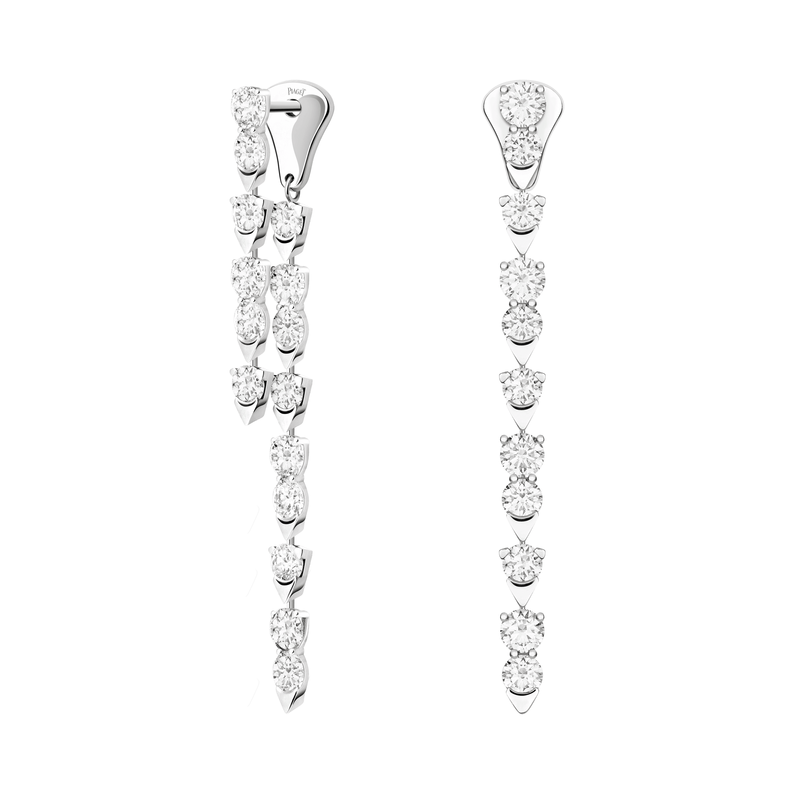 White Gold Diamond Earrings - Piaget Luxury Jewellery G38R3300