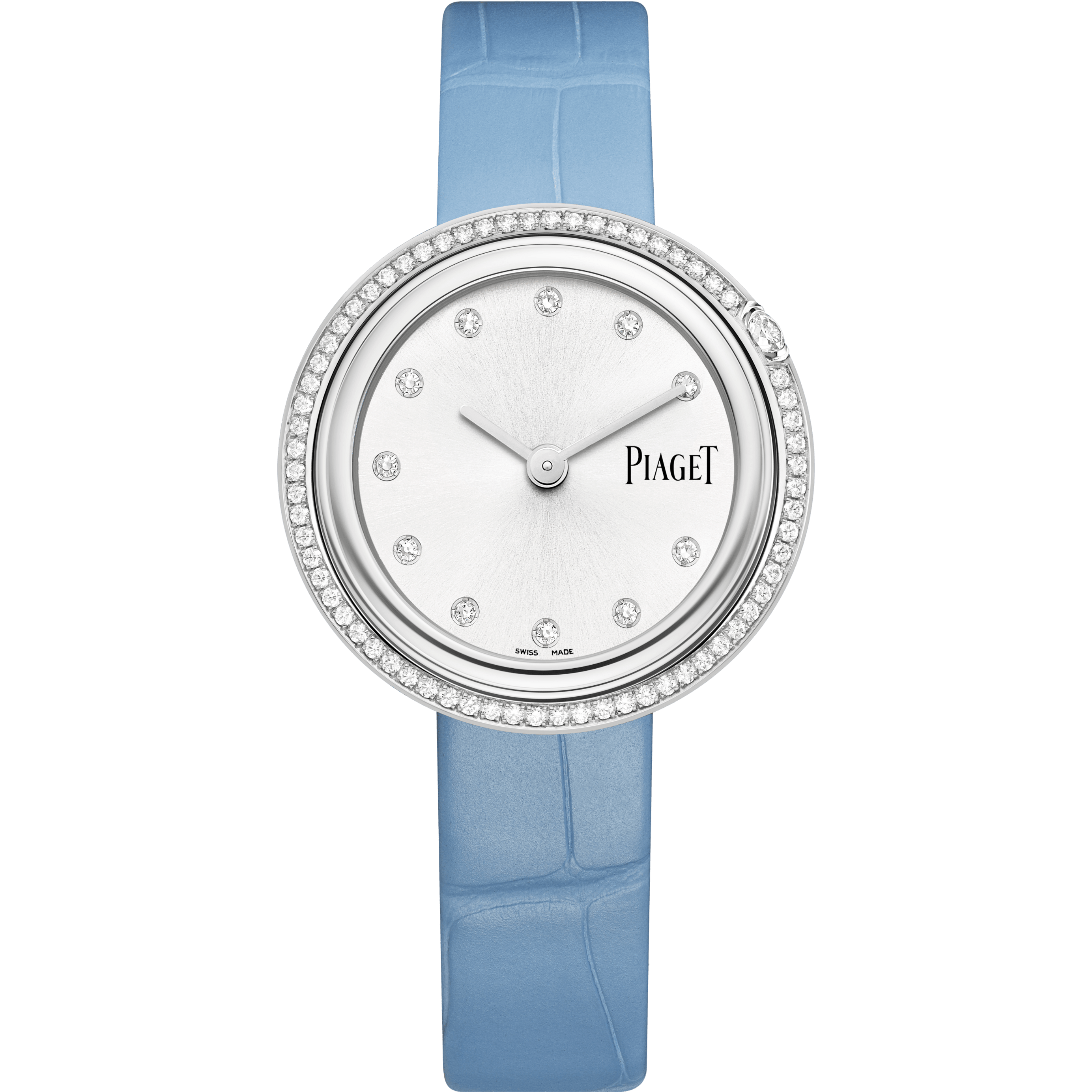 Piaget Steel Diamond Watch G0A48090