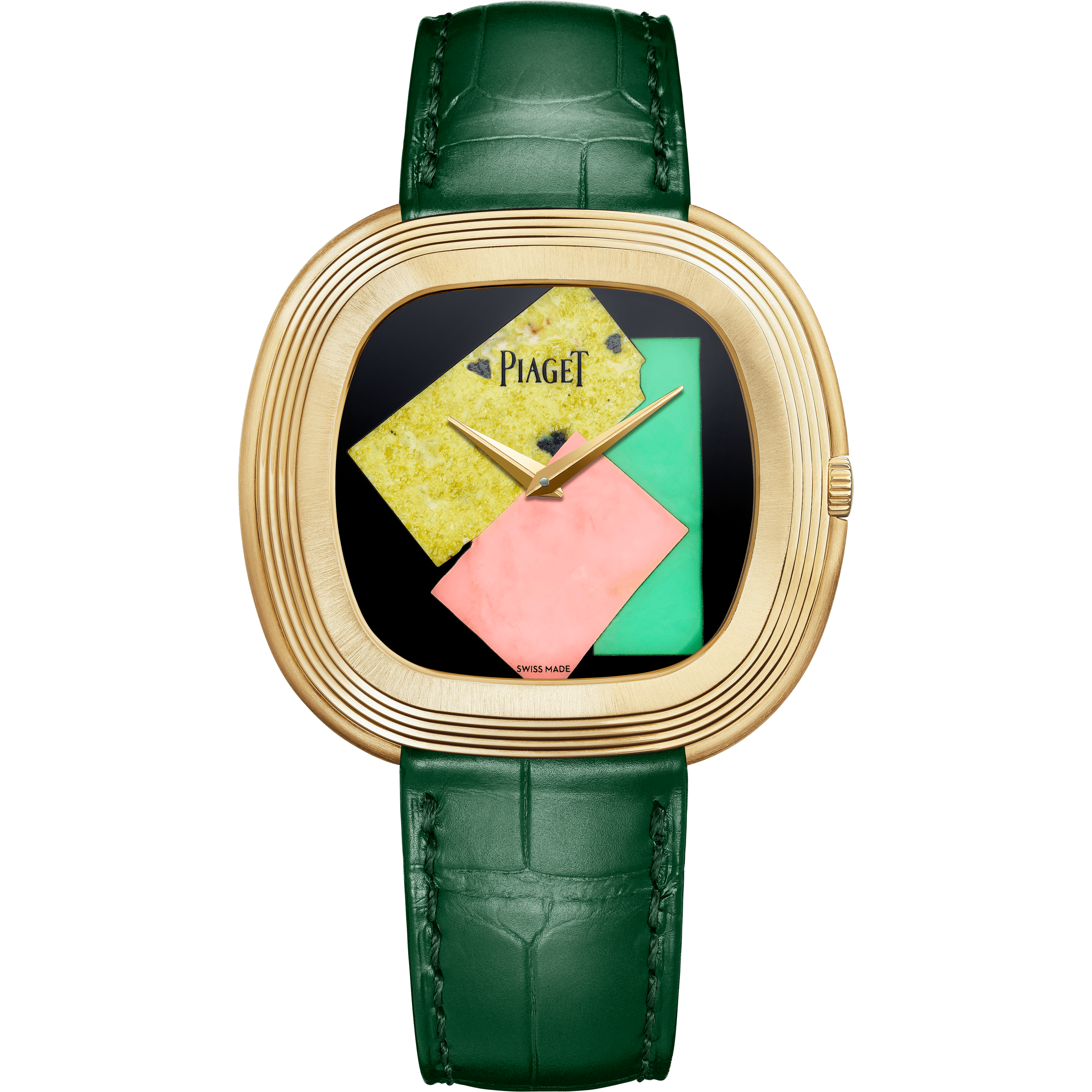 Piaget Automatic Yellow Gold Onyx Watch G0A50243