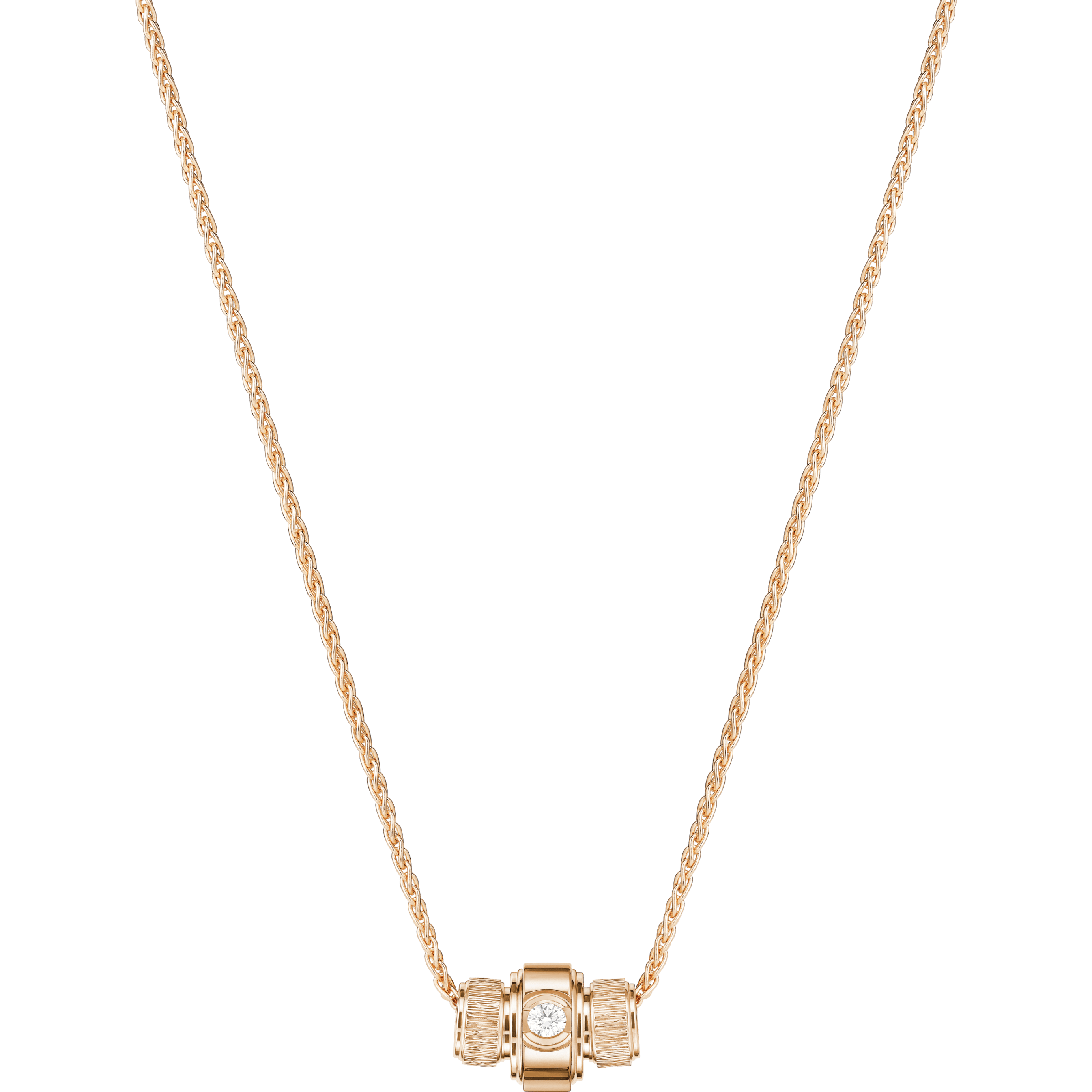 Rose Gold Diamond Pendant - Piaget Luxury Jewelry G33PI200