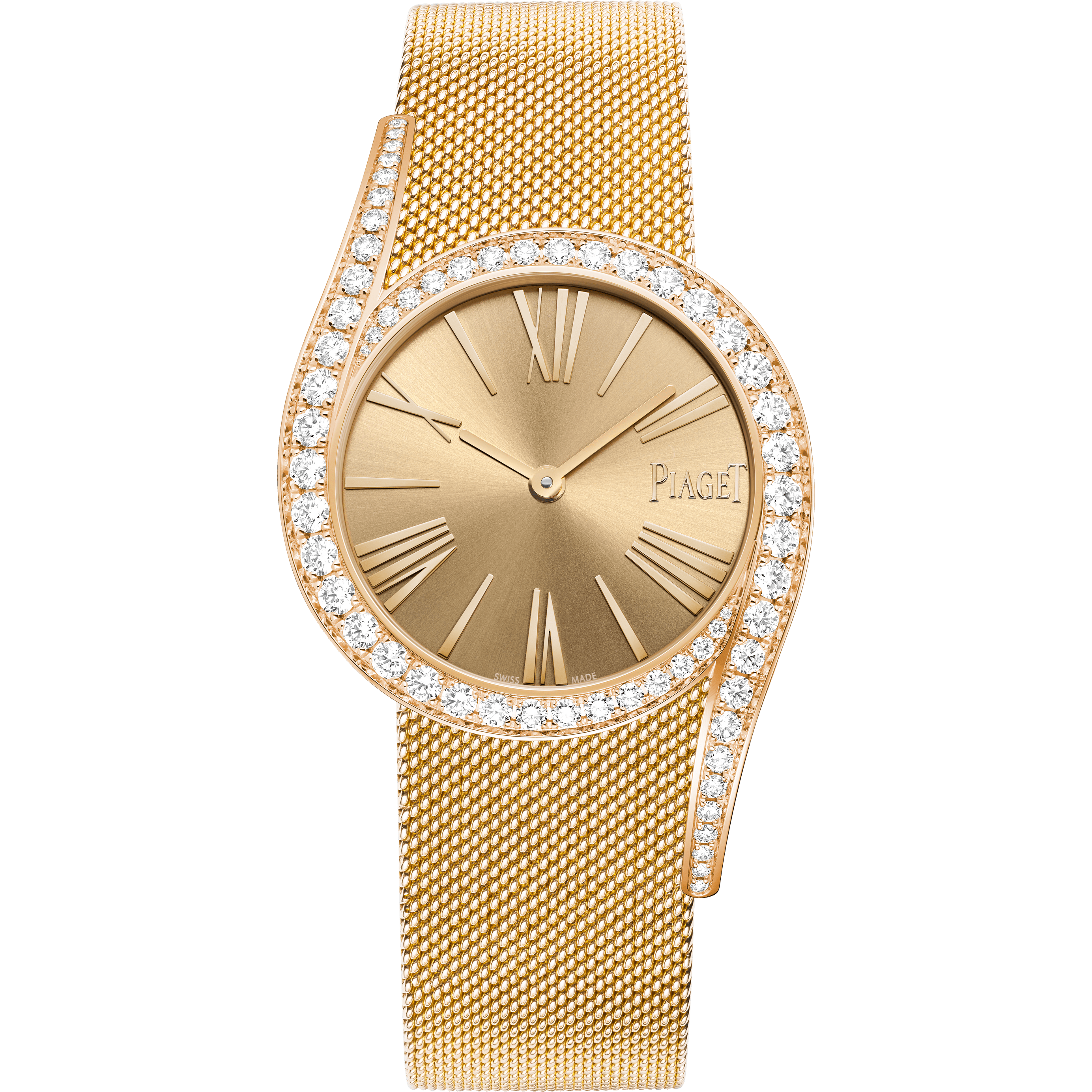 Piaget Automatic Rose Gold Diamond Watch G0A49213