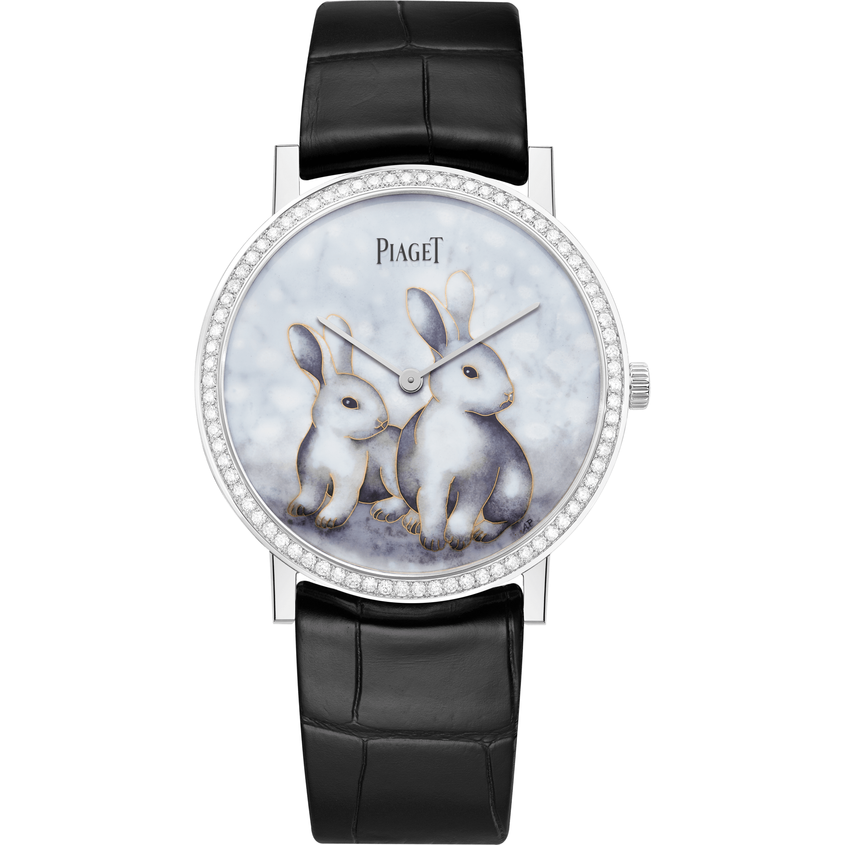 Piaget White Gold Diamond Ultra-Thin Watch G0A47540