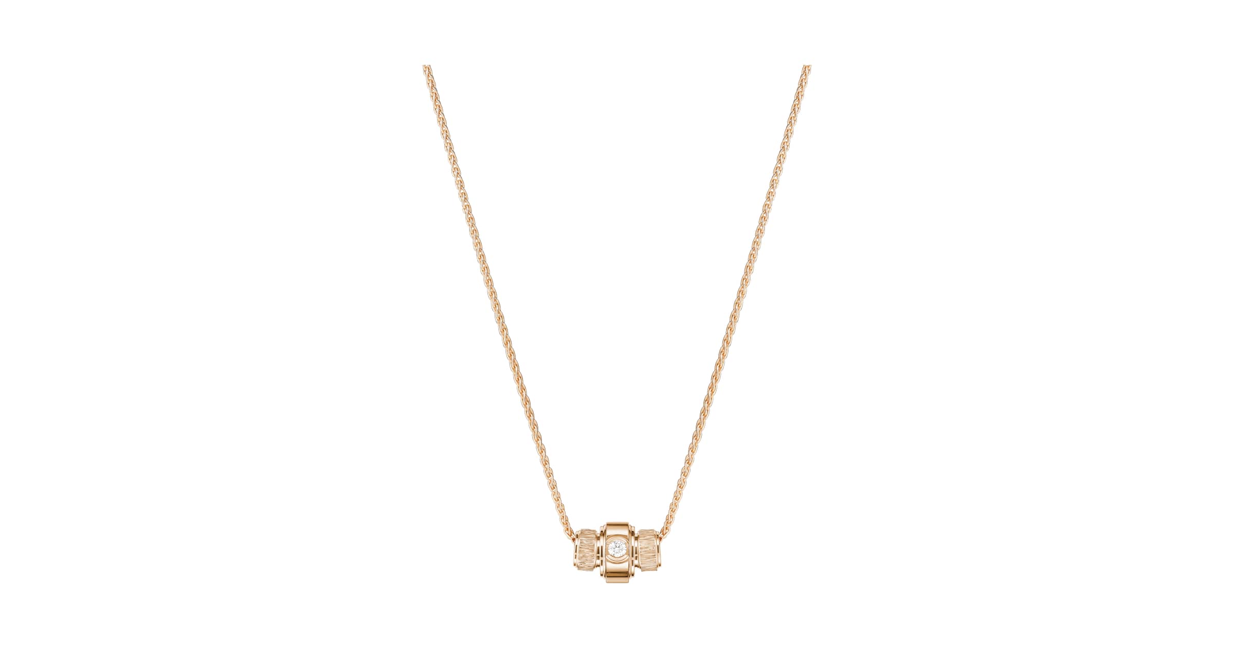 Rose Gold Diamond Pendant - Piaget Luxury Jewellery G33PI200