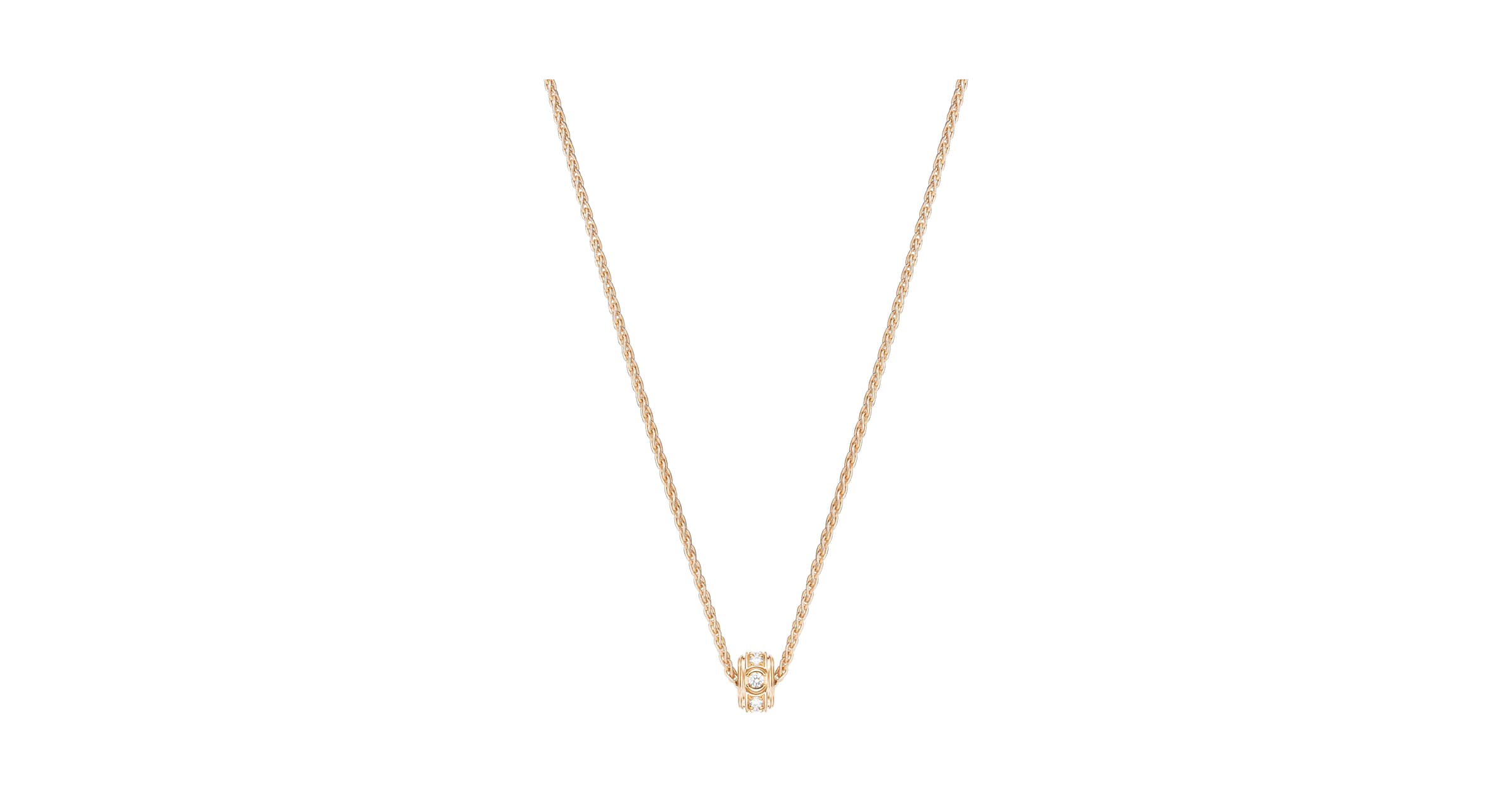 Rose Gold Diamond Pendant - Piaget Luxury Jewellery G33PH200