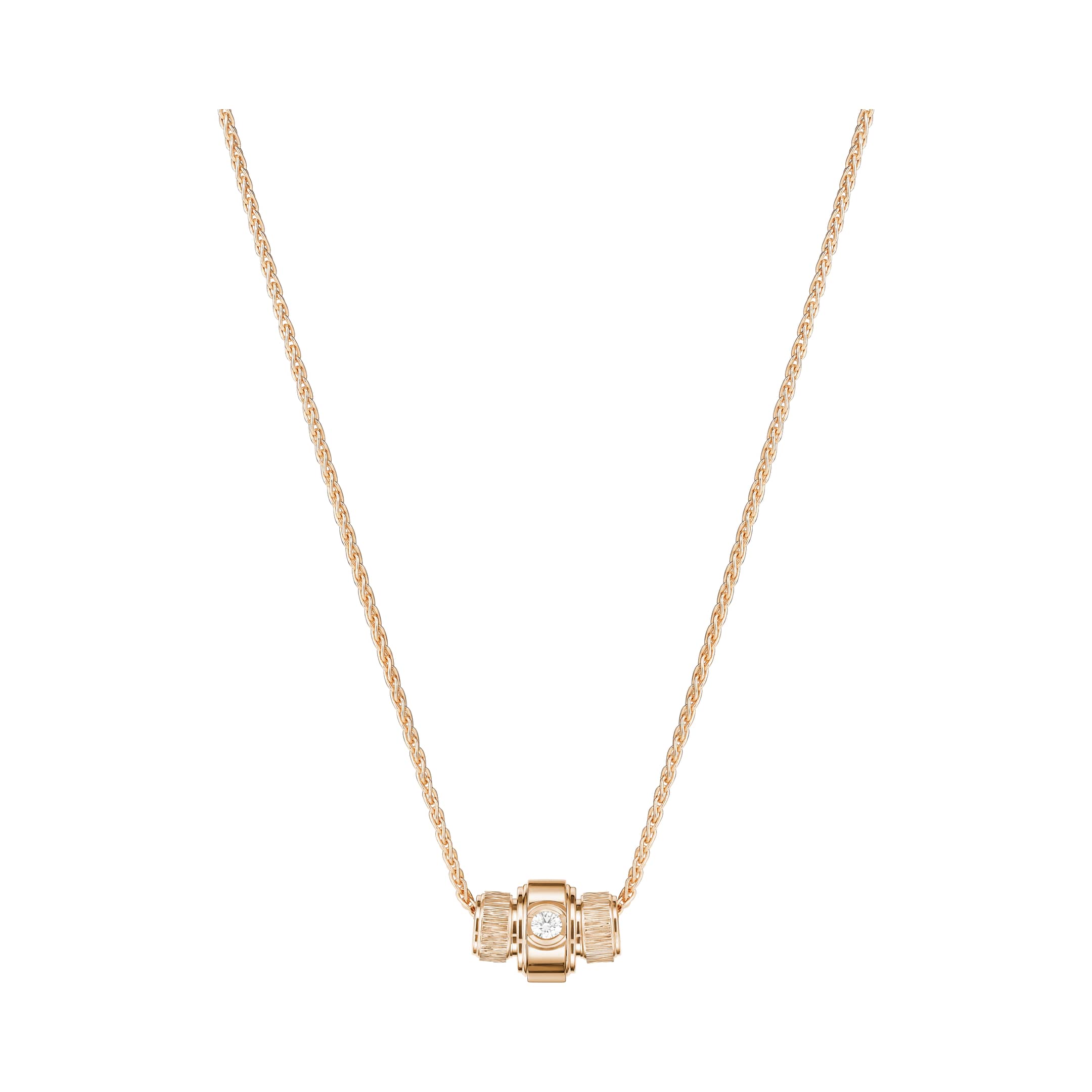 Rose Gold Diamond Pendant - Piaget Luxury Jewellery G33PI200