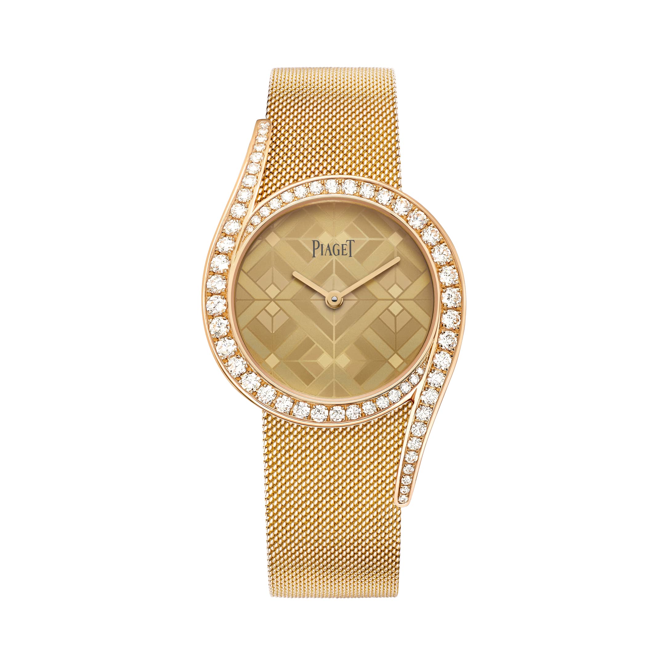 Piaget Rose Gold Diamond Watch GOA49215