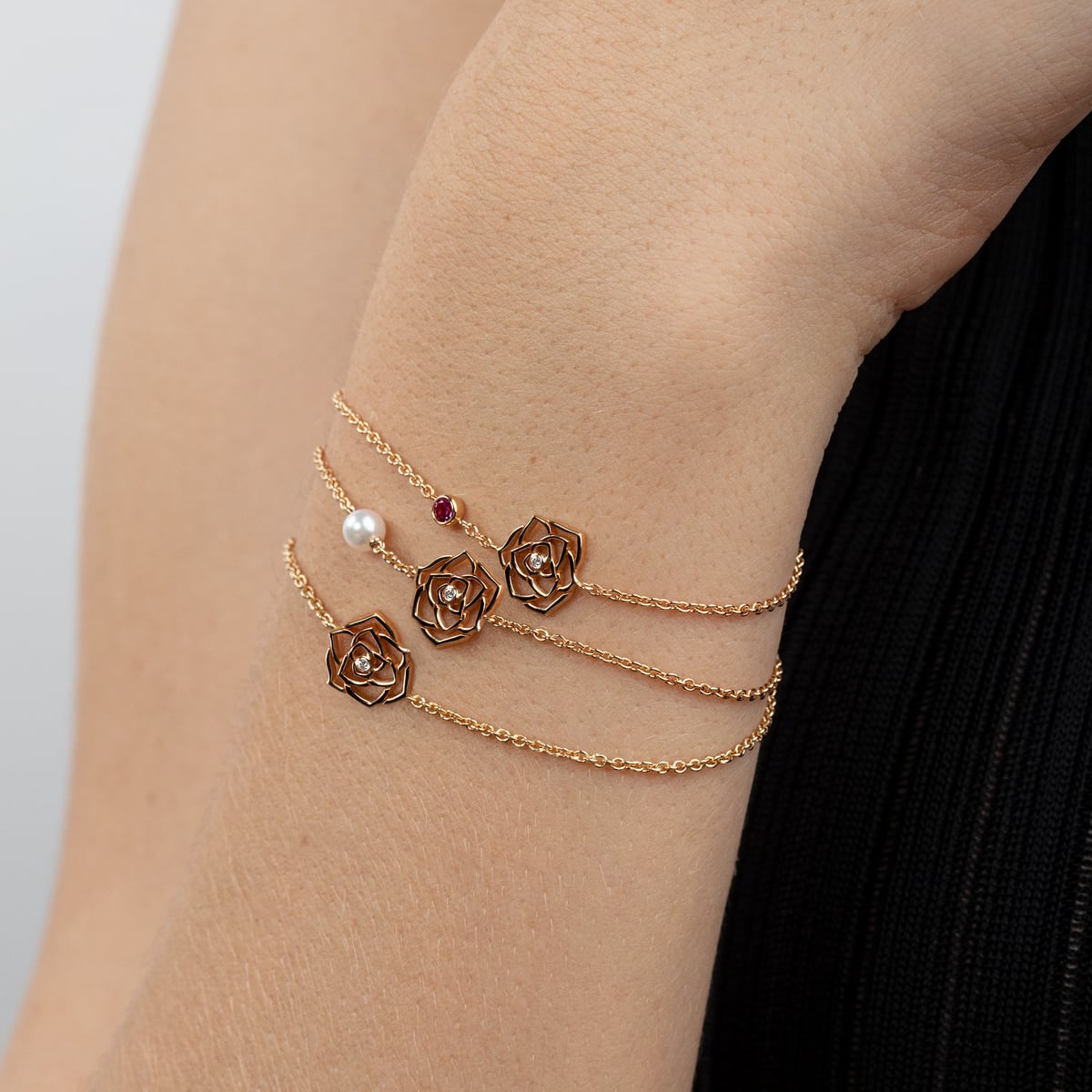 Rose gold Diamond Bracelet - Piaget Luxury Jewellery G36U4100