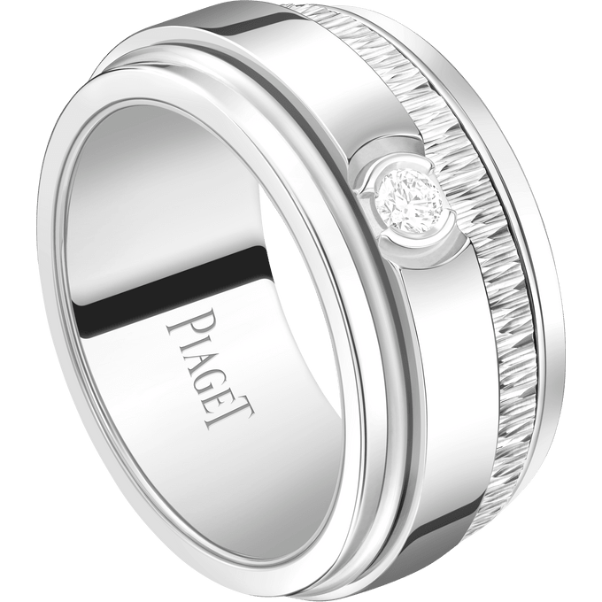 Piaget White Gold Diamond "Decor Palace" Ring G34P8N00