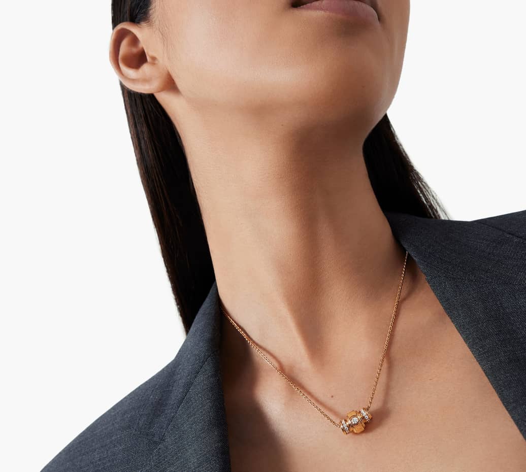 Piaget Rose Gold Diamond Pendant G33PI300