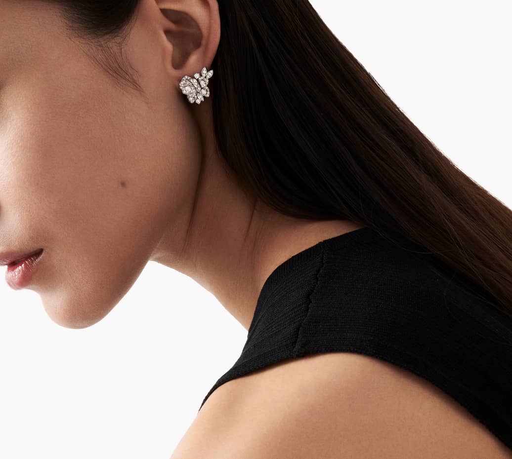 White Gold Diamond Earrings - Piaget Luxury Jewellery G38U0097