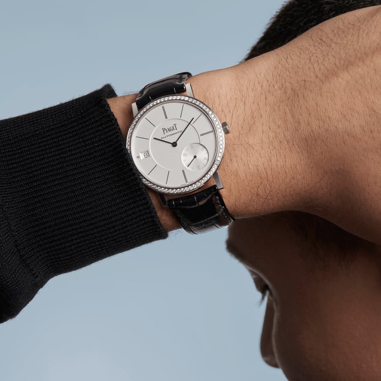 Piaget White Gold Diamond Ultra-Thin Watch G0A45403